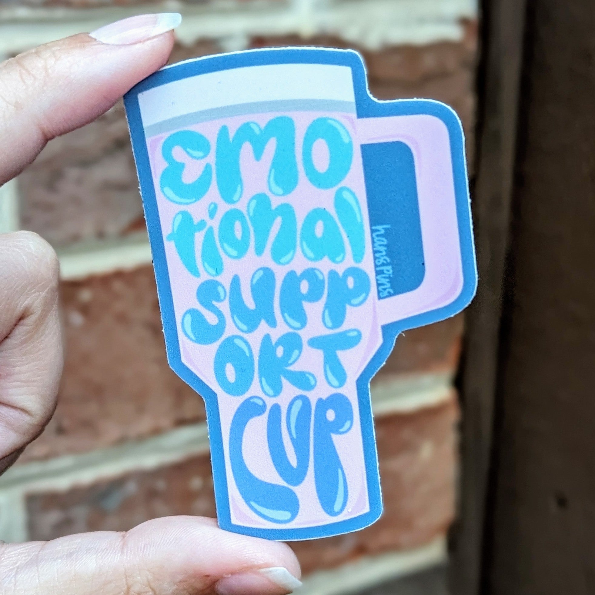 Emo Cup Sticker – hanspins